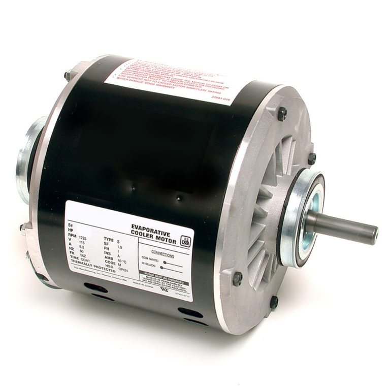 1HP 2SP 115V Single Inlet Cooler Motor - AirCool